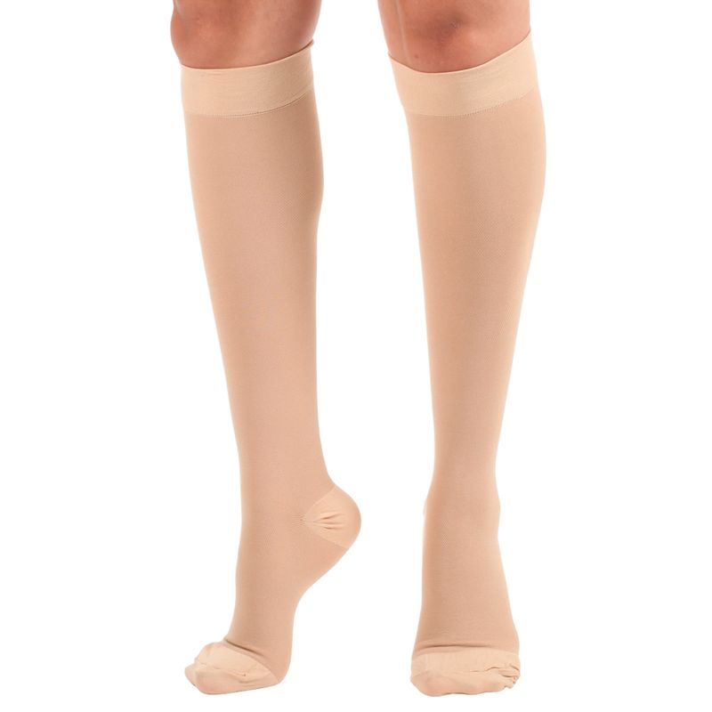 ABSOLUTE SUPPORT Womens Compression Socks 20-30 mmHg Knee High for Post ...