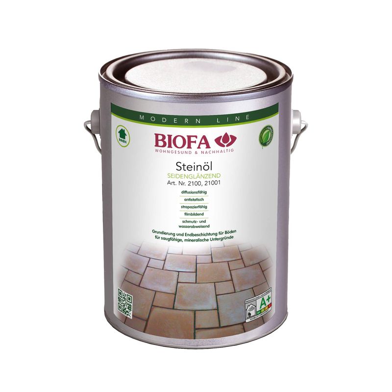 Biofa Stone Oil, Colourless, Plate Oil, Travertine, Marble, Natural Stone, Terracotta, Screed ...