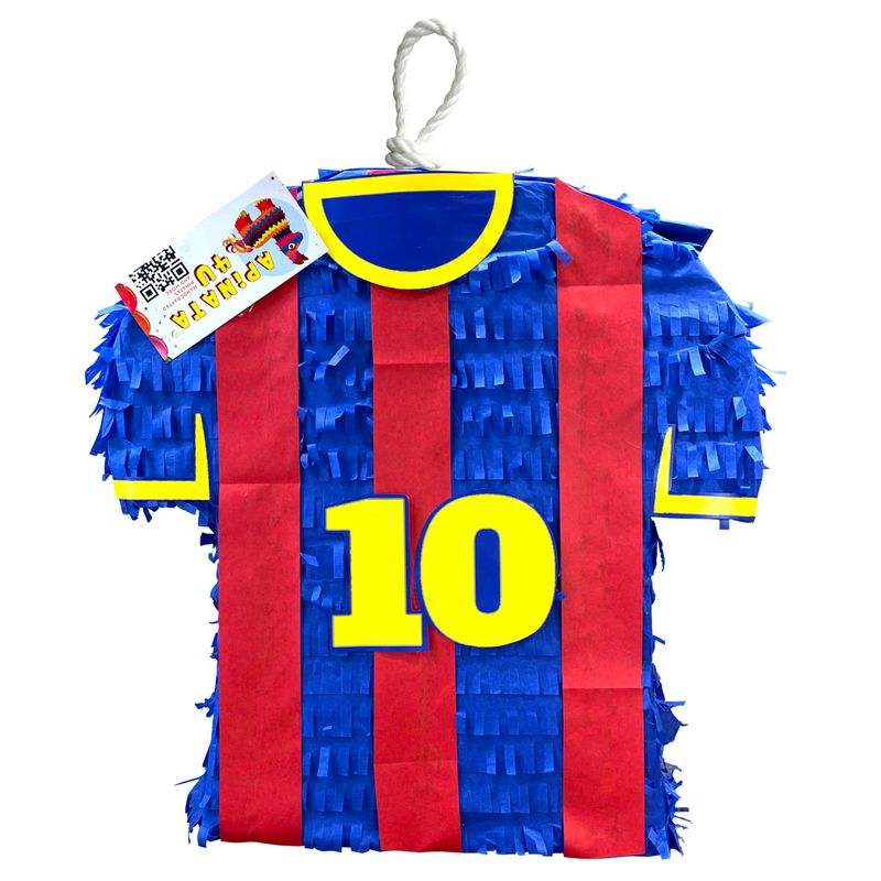 APINATA4U Soccer Jersey Pinata Number 10 for Sports Event Parties ...
