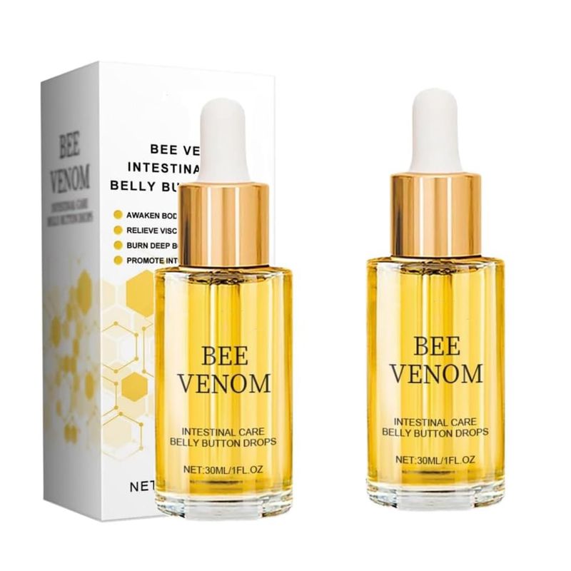 Bee Venom Drops,Bee Venom Intestinal Detox Belly Button Drops,Bee Venom ...