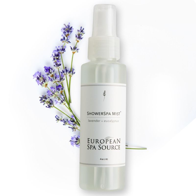 European Spa Source Lavender + Eucalyptus ShowerSpa Mist Spray for ...