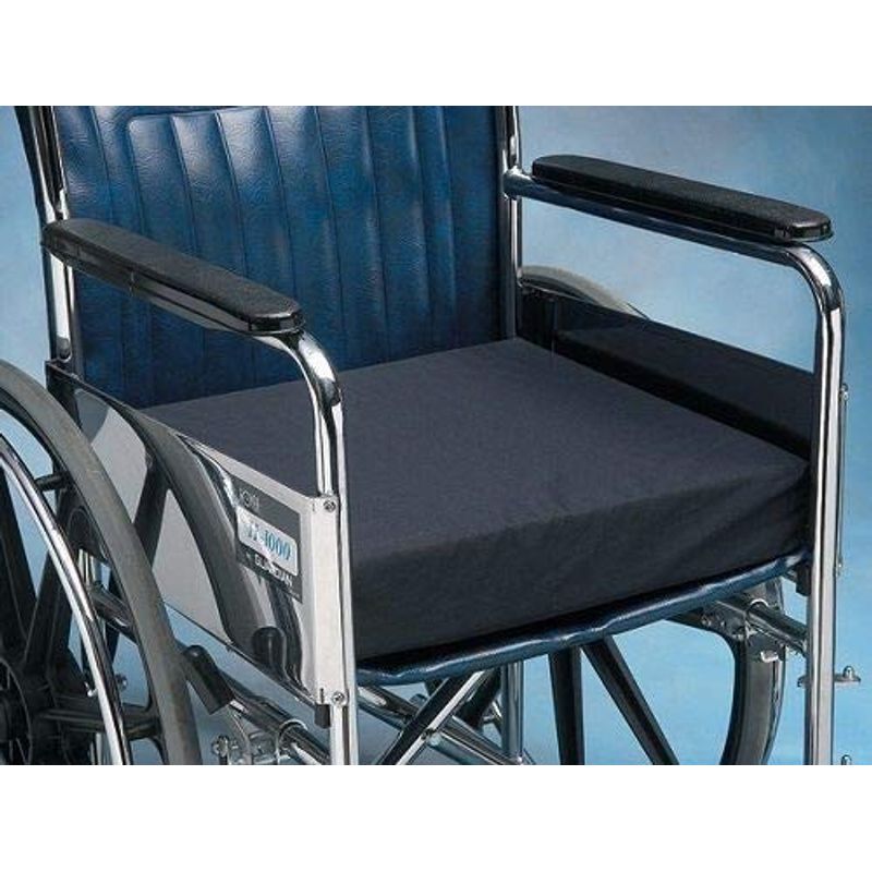 Ease n Comfort Wheelchair Cushion - 18" x 16" x 4" Memory Foam Seat Pad ...