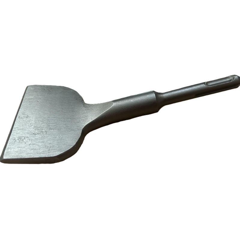 SDS Plus Tile Chisel 165mm x 75mm 25 Degree Angled Bent Tile Chisel Bit ...
