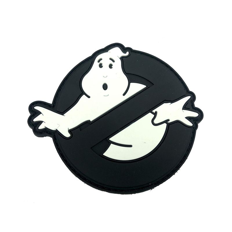 Ghostbusters Black Glow in The Dark Cosplay PVC Airsoft Paintball Patch - Online Marketplace ...