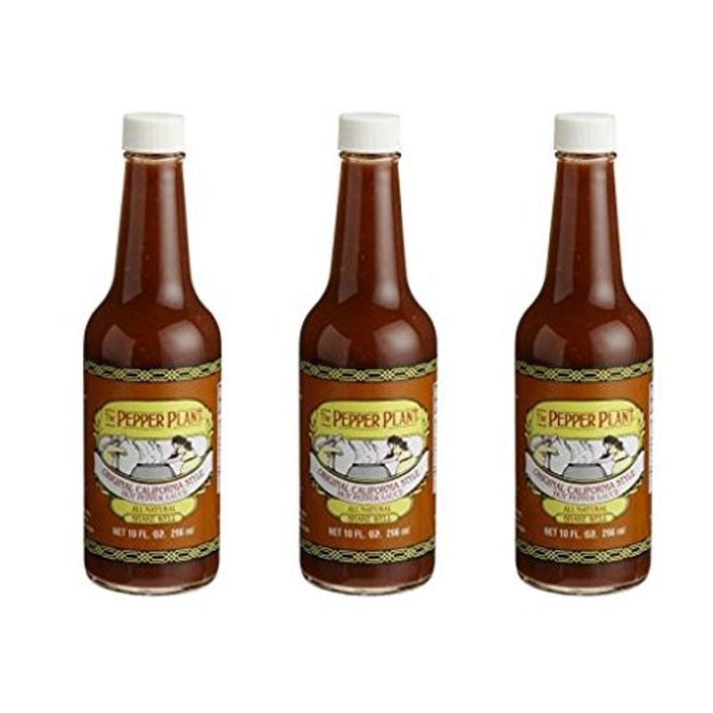 Pepper Plant Original Hot Pepper Sauce, 10 oz (Pack of 3) - Online ...