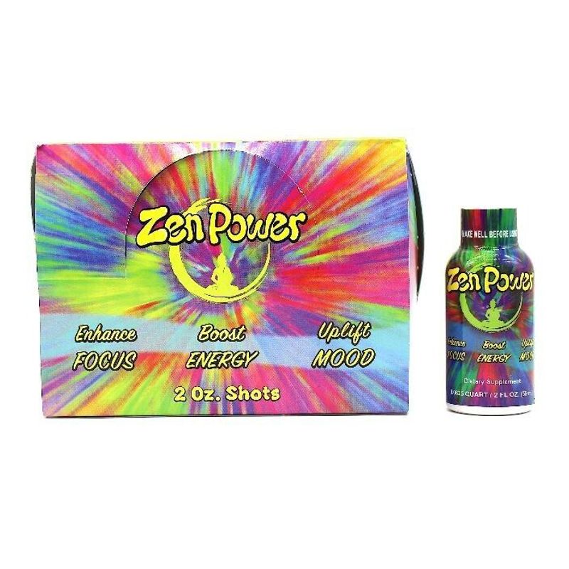 Zen Power Shots 12ct Box - Online Marketplace - EveryMarket
