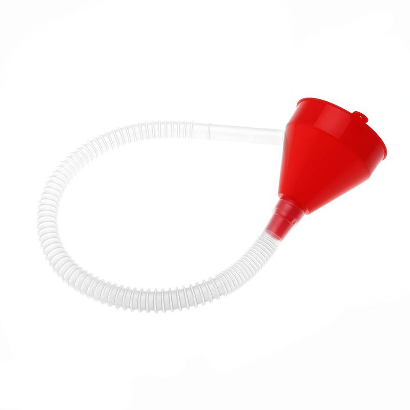 Flexible Fuel Funnel with Long Hose Plastic Small Wide Mouth Filling ...