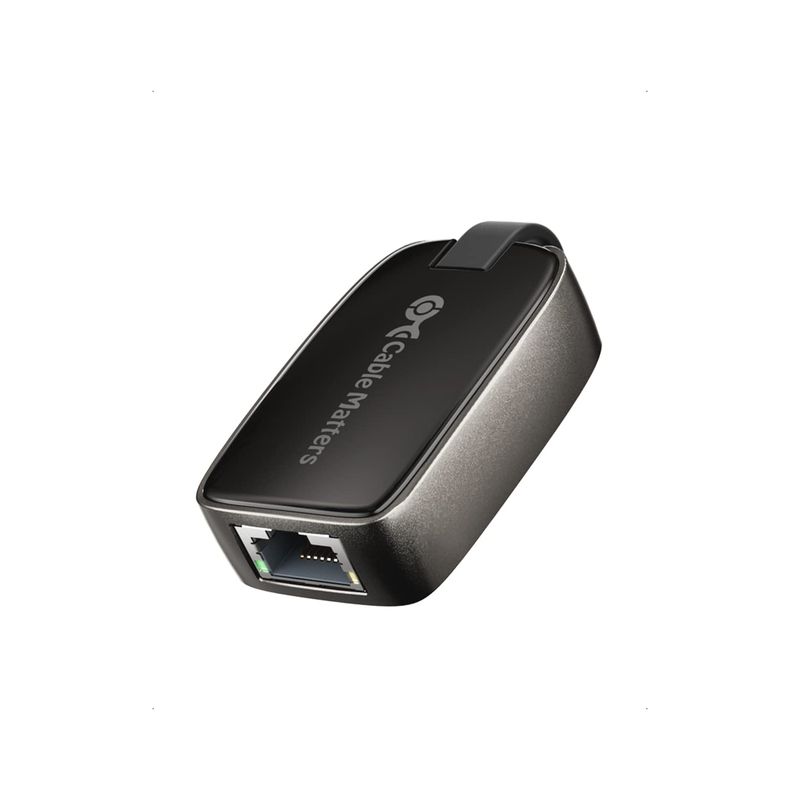 Cable Matters Foldable USB C to Ethernet Adapter Gigabit, Portable ...
