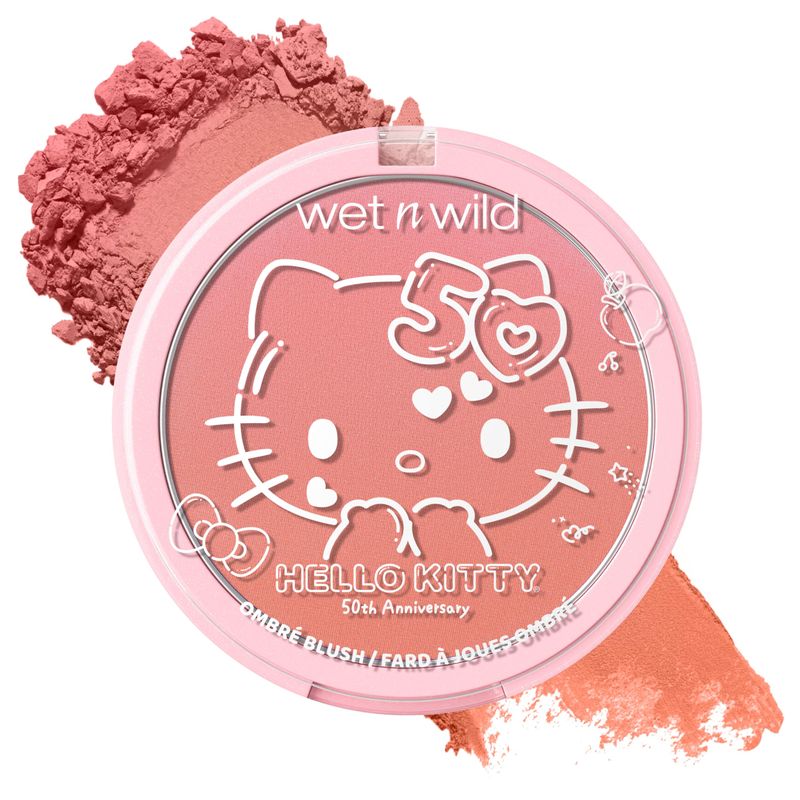 wet n wild Hello Kitty Ombre Blush, Buildable, Blendable Customizable ...
