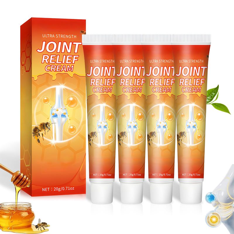 4Pcs Ultra Strength Joint Relief Cream for Knees and Meniscus Ointment ...