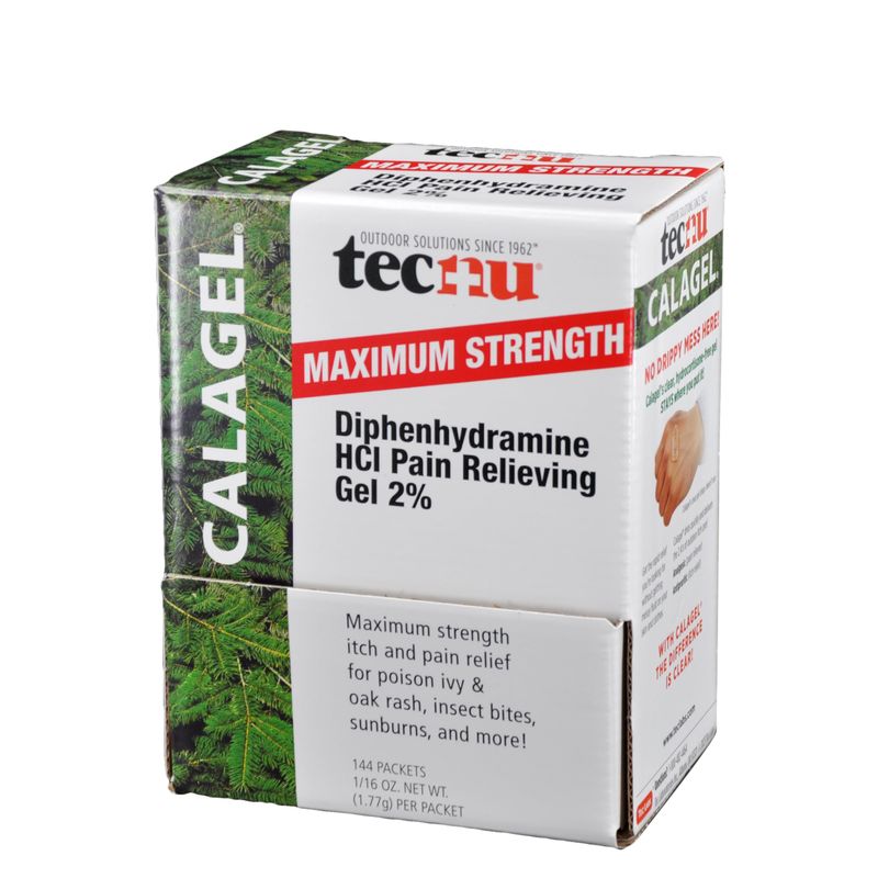 Calagel Tec Labs Tecnu Anti-Itch Gel, Maximum Strength Itch Relief for ...