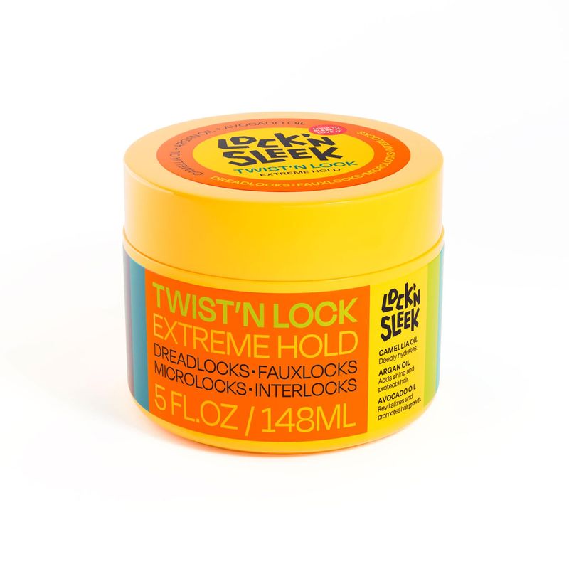 LOCK'N SLEEK Twist'N Lock Gel, Extreme Hold Re-twists Gel for ...