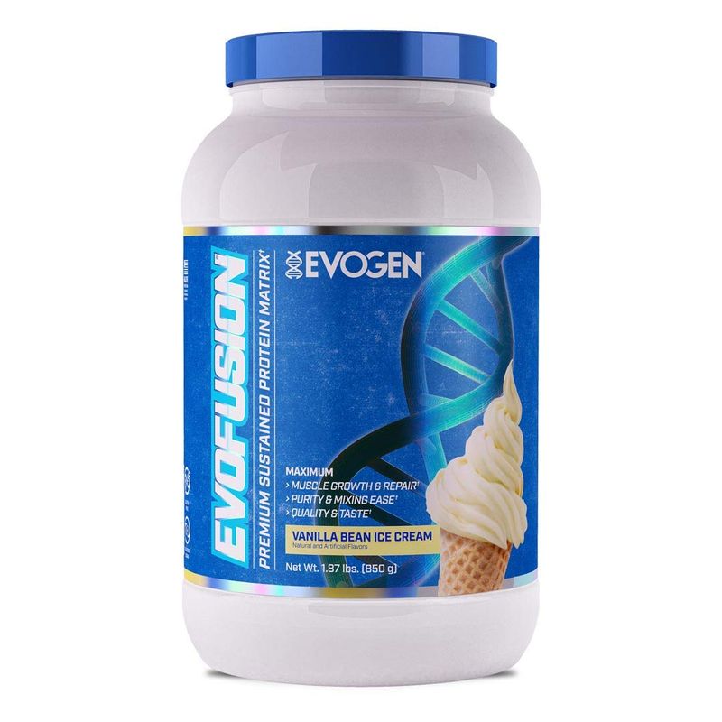 Evogen Evofusion - Sustained Protein Powder | Supports Muscle Growth ...