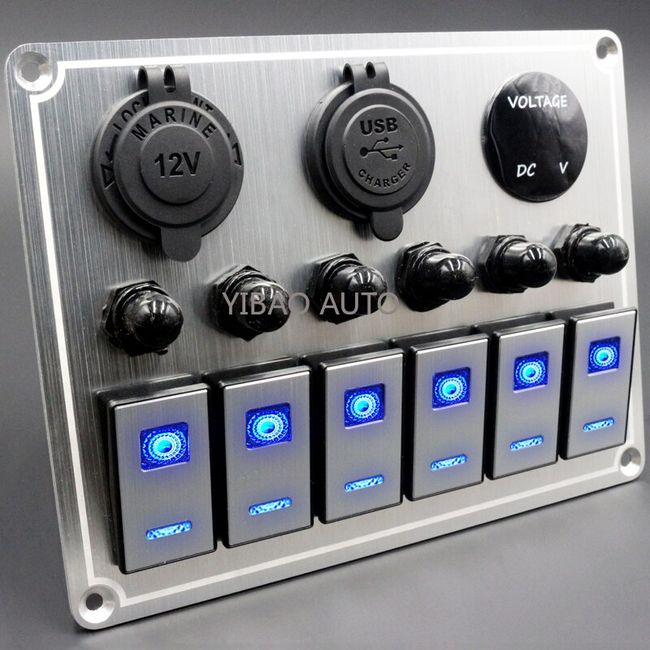 Toggle Switch Panel For Trucks
