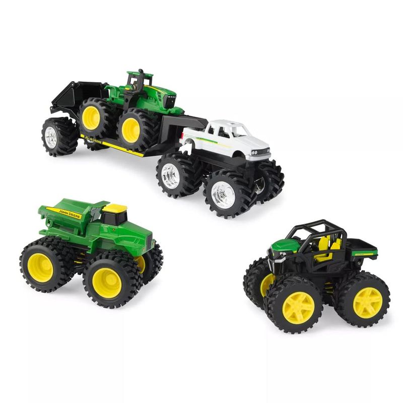 John Deere 5 Inch Monster Treads 4 Piece Bonus Set - Online Marketplace ...