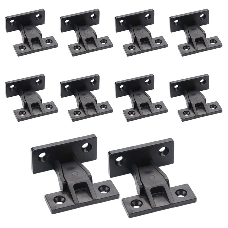 10 Pcs Push-in Plinth Fasteners, ABS Press Fit Panel Clips, Quick ...