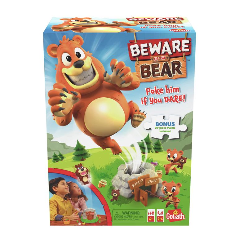 Beware of The Bear Game - Poke The Bear and Sneak The Goodies Before He ...