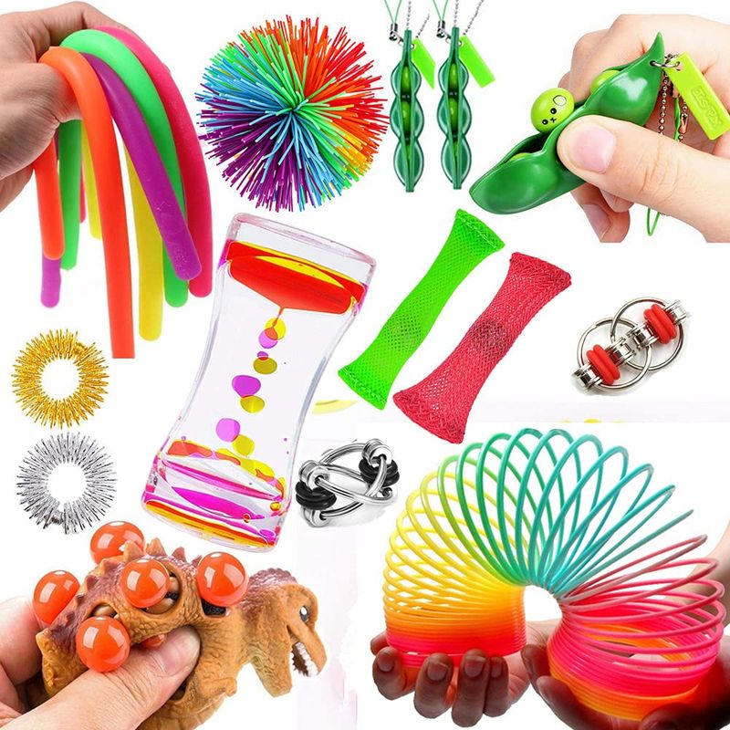 Fidget Toys, Sensory Toys for Autism ADHD People, Stress Balls Anxiety ...