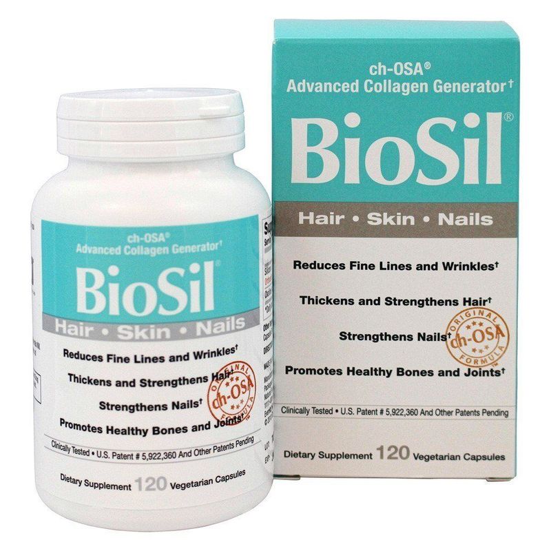 Natural Factors BioSil cH-OSA Advanced Collagen Generator 5 mg., 120 ...