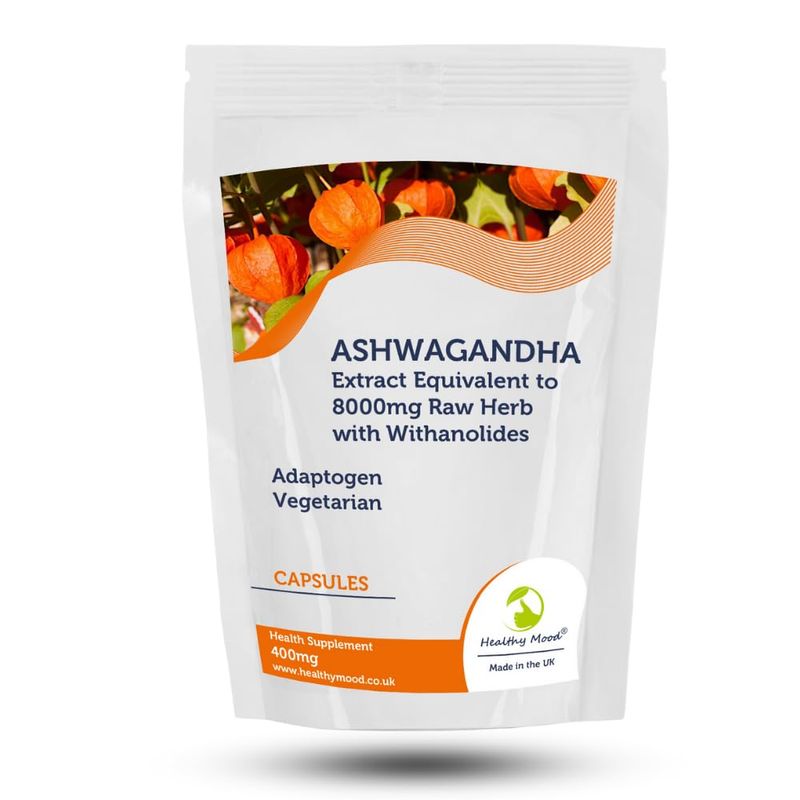 Ashwagandha 250 Capsules – High-Potency Adaptogen for Stress Relief ...