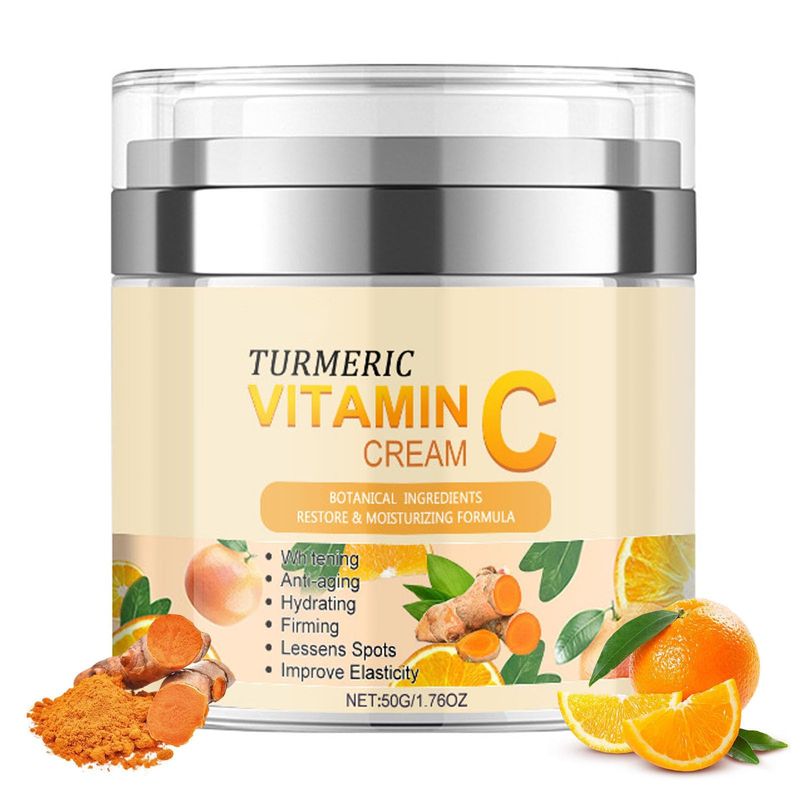 Azonee Turmeric Vitamin C Face Cream, Glow Boosting Moisturizer & Skin ...