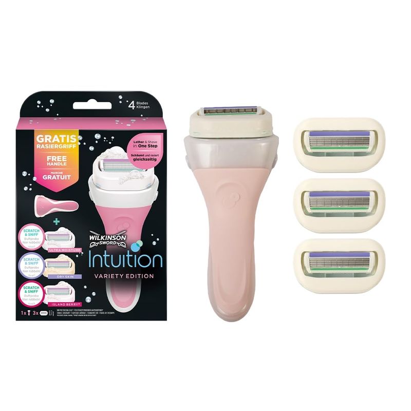Wilkinson Sword Intuition Summer Variaty razor blades for women, pack ...