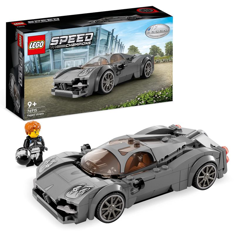 LEGO Speed Champions Pagani Utopia Race Car Toy Model Building Kit ...