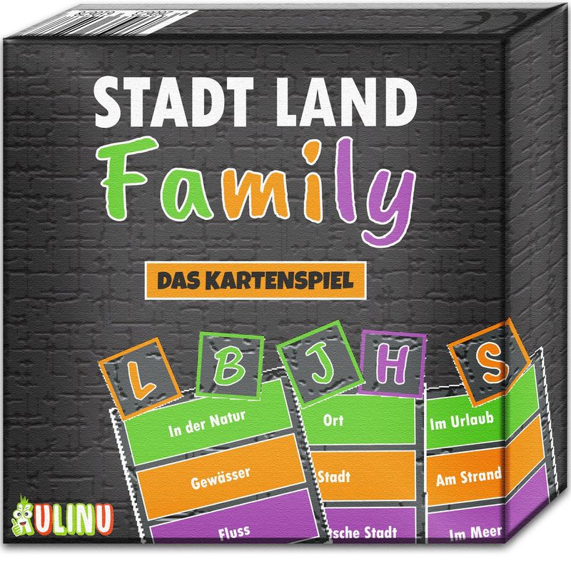 Board Game - City, Country, Family - The Fairest Card Game of All Time ...