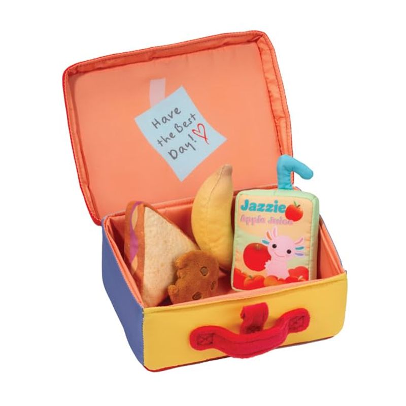 Lunchbox Playset with Matching Soft Toy Accessories Lunch Time Play Set ...