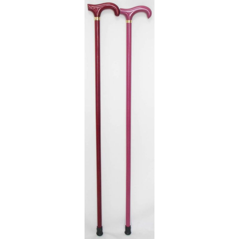 Oak L-Shaped Cane Cane Pink Image Right - Online Marketplace - EveryMarket