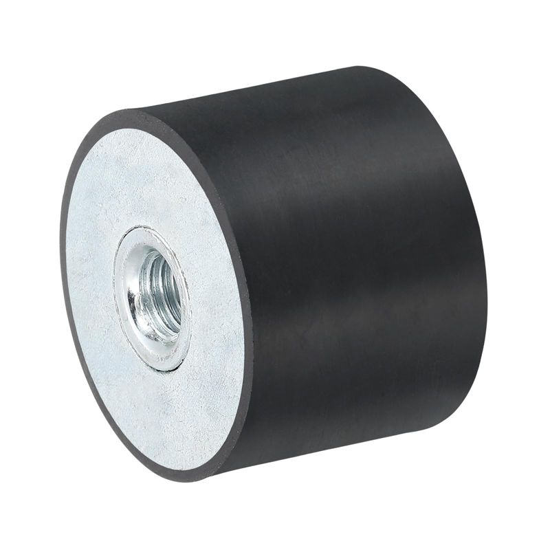 sourcing map 40 x 30mm M10 Thread Female Rubber Mounts, Vibration ...