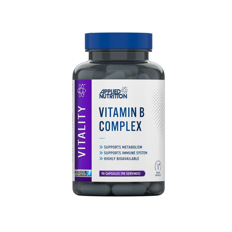 Applied Nutrition Vitamin B Complex High Strength – 90 Vegan Capsules ...