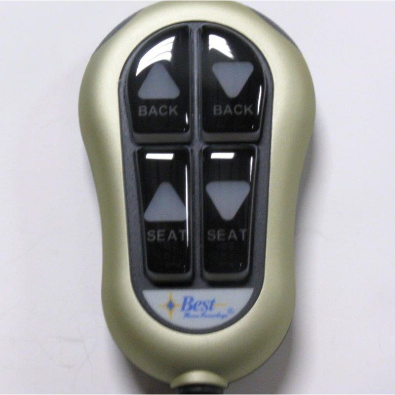 Best & Med Lift Lift Chair Two Motor Four Button Hand Control 11750 ...