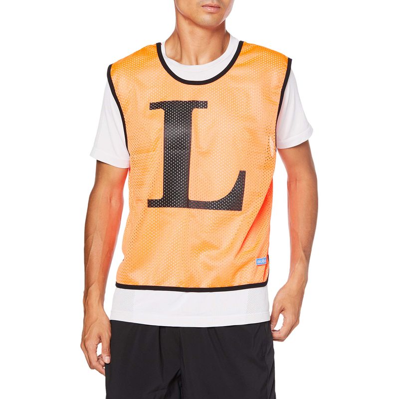 Molten GB0013-LO Volleyball Libero Game Vest (Fluorescent Orange ...