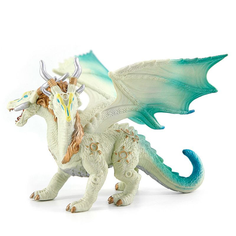 RECUR Bright Dragon Action Figurine, White Dragon Toys for Boys Girls ...