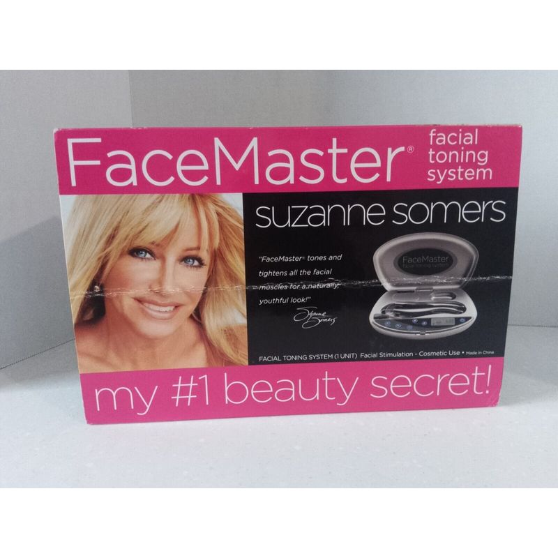 FaceMaster Suzanne Somers Facial Toning System Tones &Tightens Facial ...