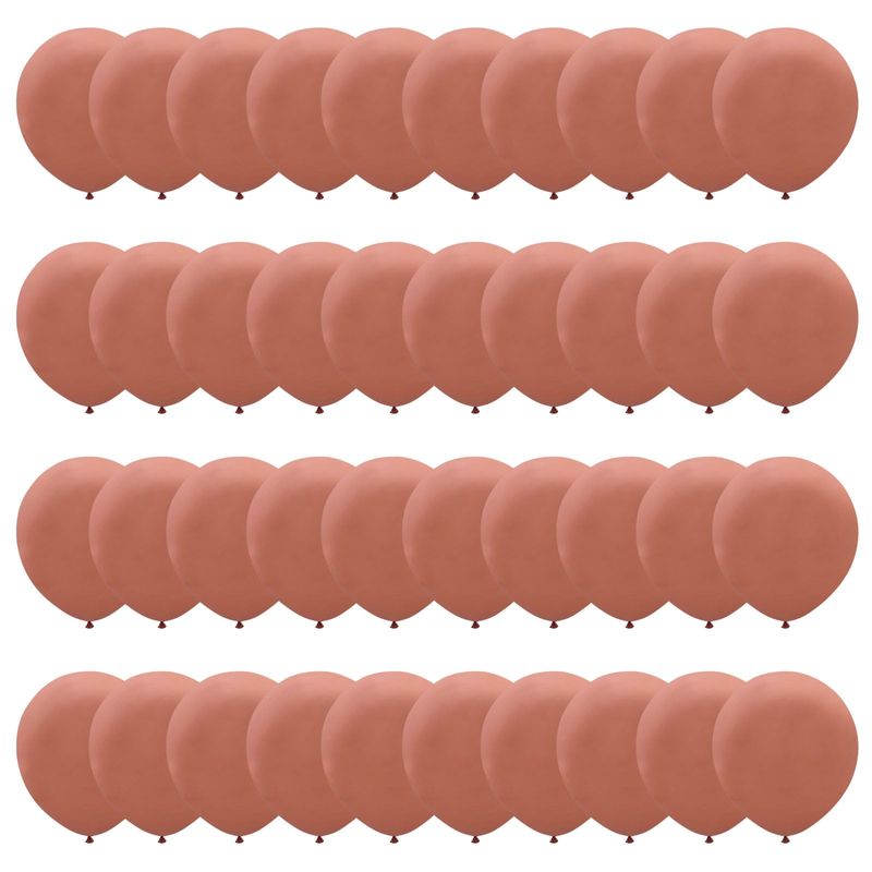 Blush Pink Balloons with Ribbon, 60PCS 12inch Balloon Pink Helium ...