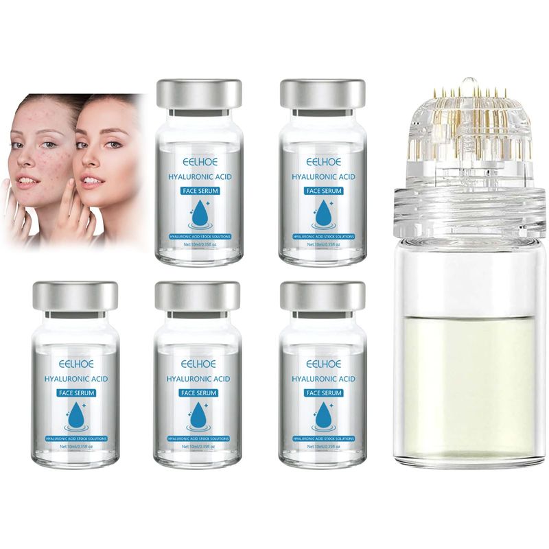 FunnAura 5PCS Micro Infusion Facial System, With Serum Beauty Lips Kit ...