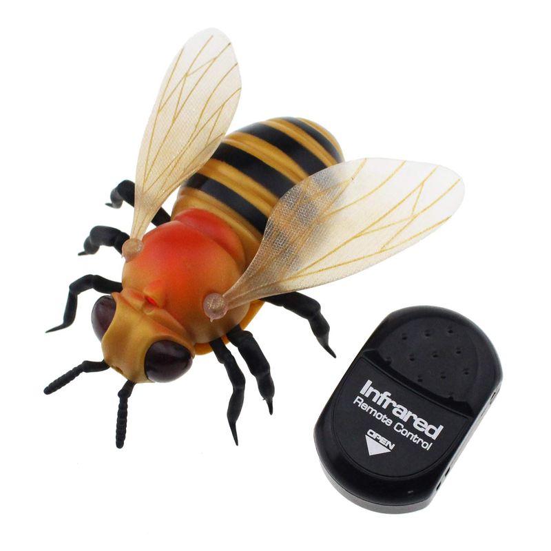 Tipmant Realistic RC Honey Bee Toys IR Remote Control Honeybee Insect ...