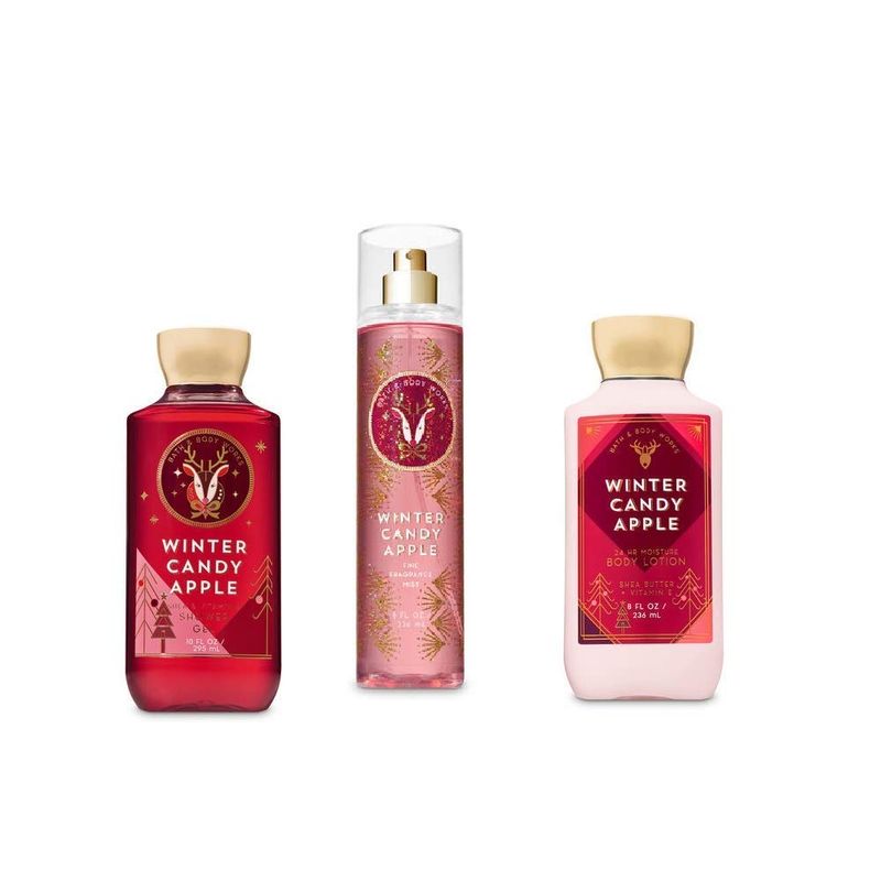 Bath & Body Works - Winter Candy Apple - Winter 2019 - Daily Trio ...