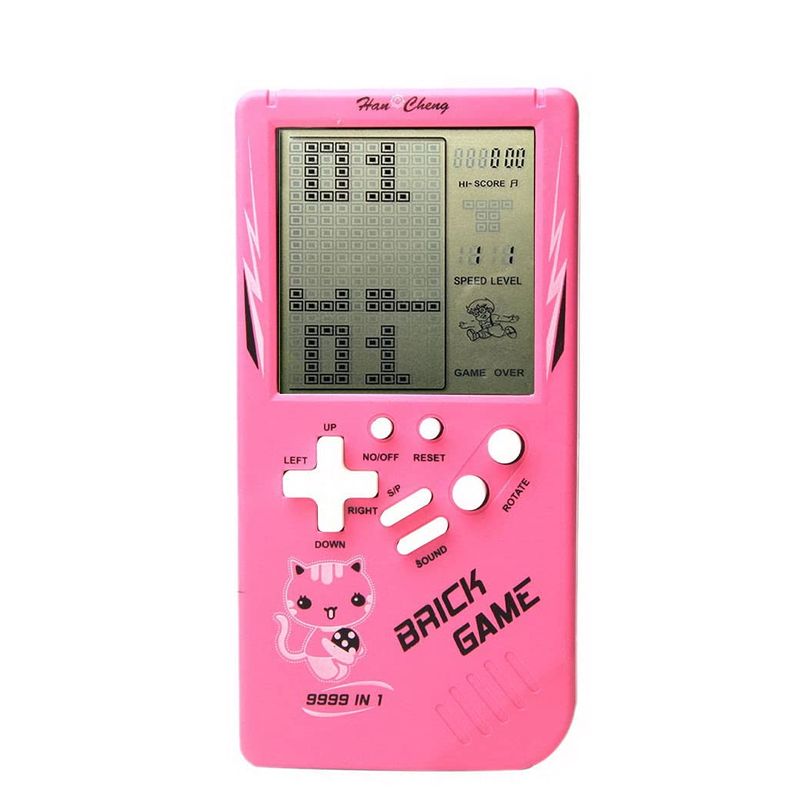 Retro Big Screen Brick Game Console 9999 in 1 Tank/Racing/Shooting ...