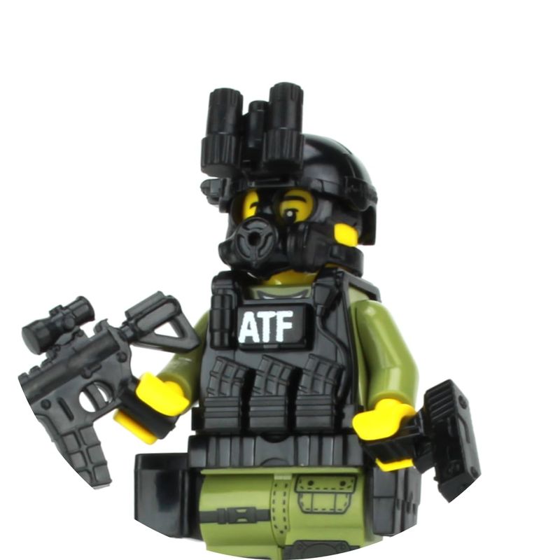 Battle Brick ATF Special Response Team SRT Officer Collectible ...