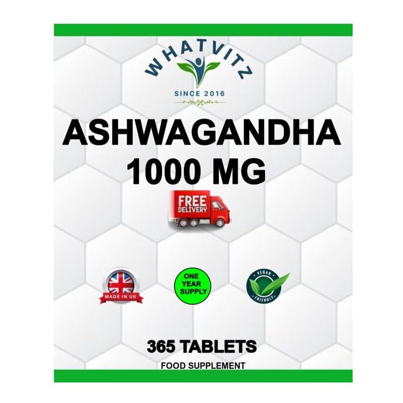 Ashwagandha 1000mg 365 Tablets - Online Marketplace - EveryMarket