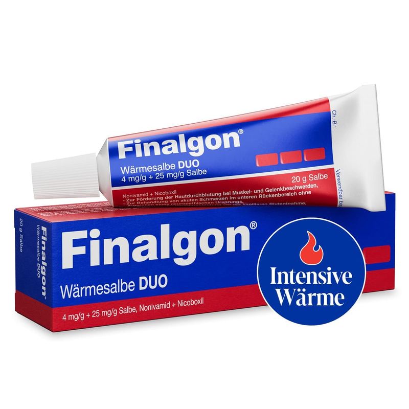 Finalgon® Wärmesalbe DUO 20 g: wärmende Schmerzsalbe gegen ...