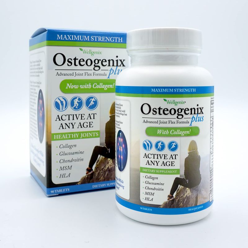 Wellgenix Osteogenix Advanced Joint Flex Formula (90 Ct) - Knee ...