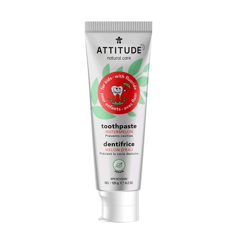 ATTITUDE Toothpaste with Fluoride, Prevents Tooth Decay and Cavities ...