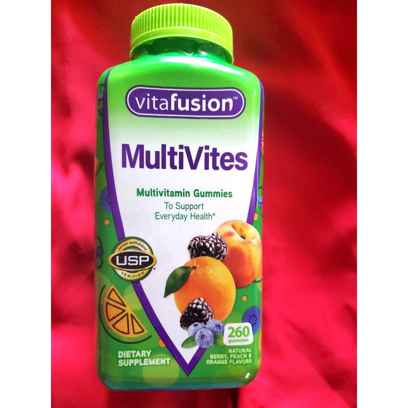 VITAFUSION MULTIVITES MULTIVITAMIN GUMMIES TO SUPPORT EVERYDAY HEALTH ...