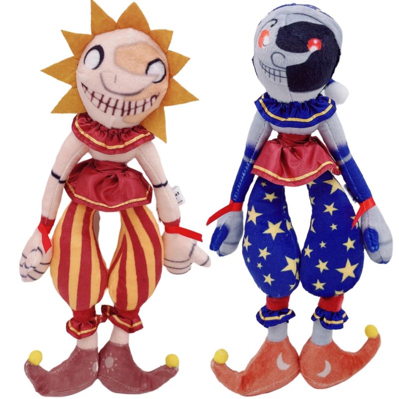 fesmaro Sun-I-Drop and Moon-I-Drop Plush Toy Set - Sun and Moon Stuffed ...