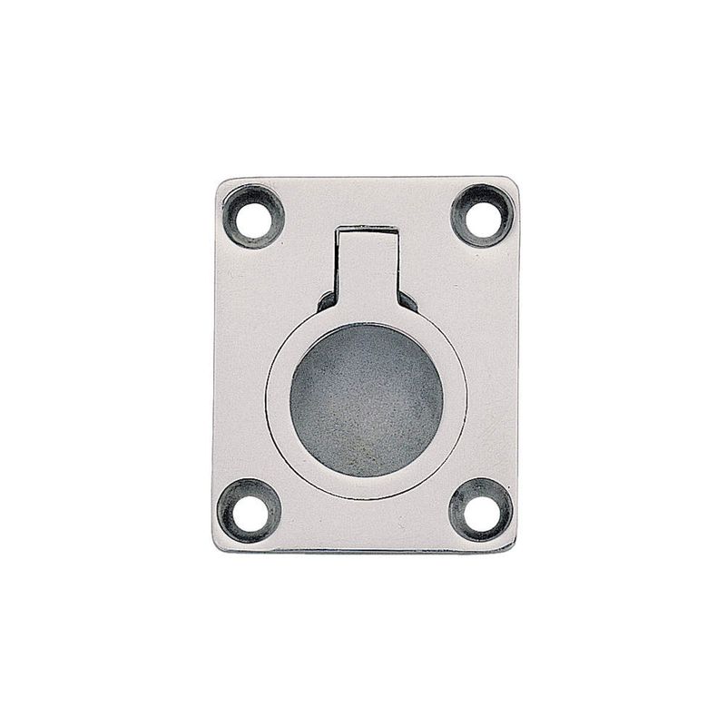 Sugatsune 316 Stainless Steel Ring Polished finish Mounted Plate Round ...