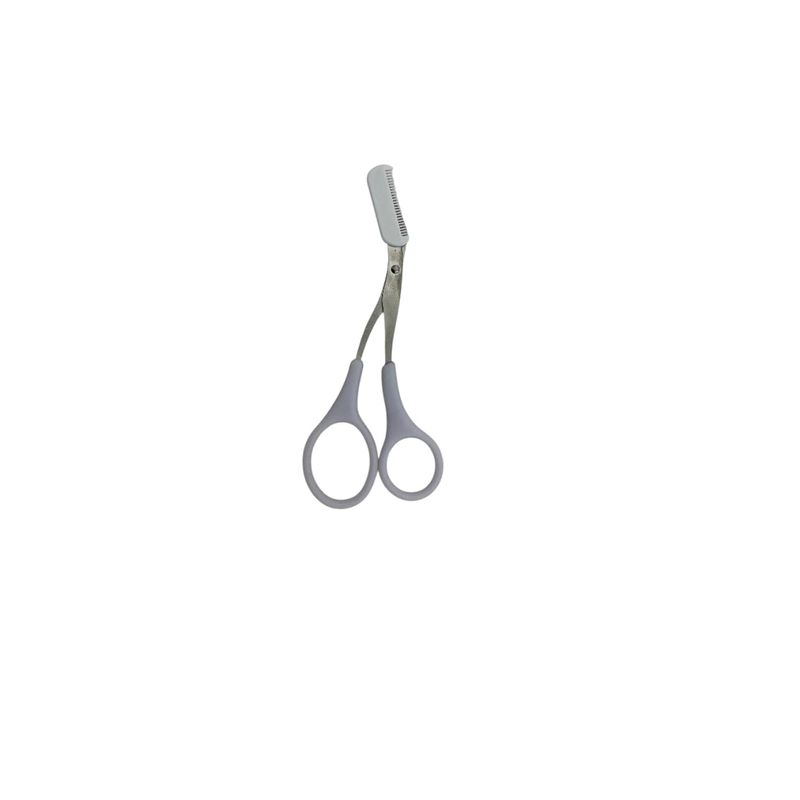 Stainless Steel Eyebrow Scissors with Comb - Precise Cutting & Shaping ...